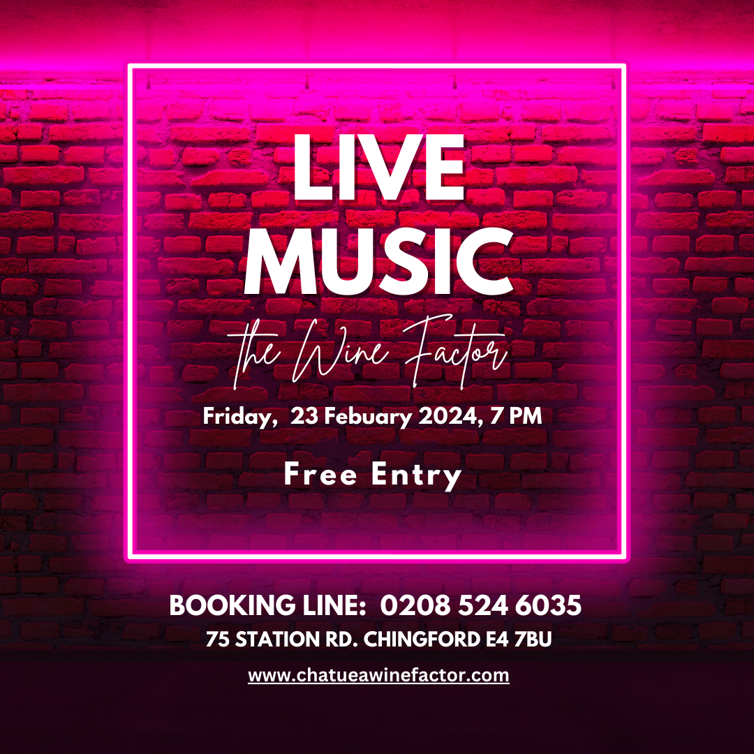 Friday Live Music – The Wine Factor